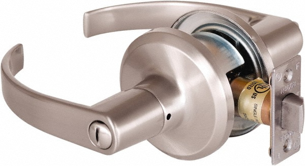 Dormakaba - Privacy Lever Lockset for 1-3/8 to 1-3/4" Thick Doors | MSC ...
