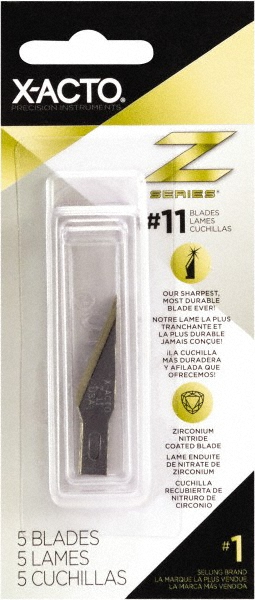 X-ACTO - ZrN-Coated Steel Hobby Blade - 37743481 - MSC Industrial Supply