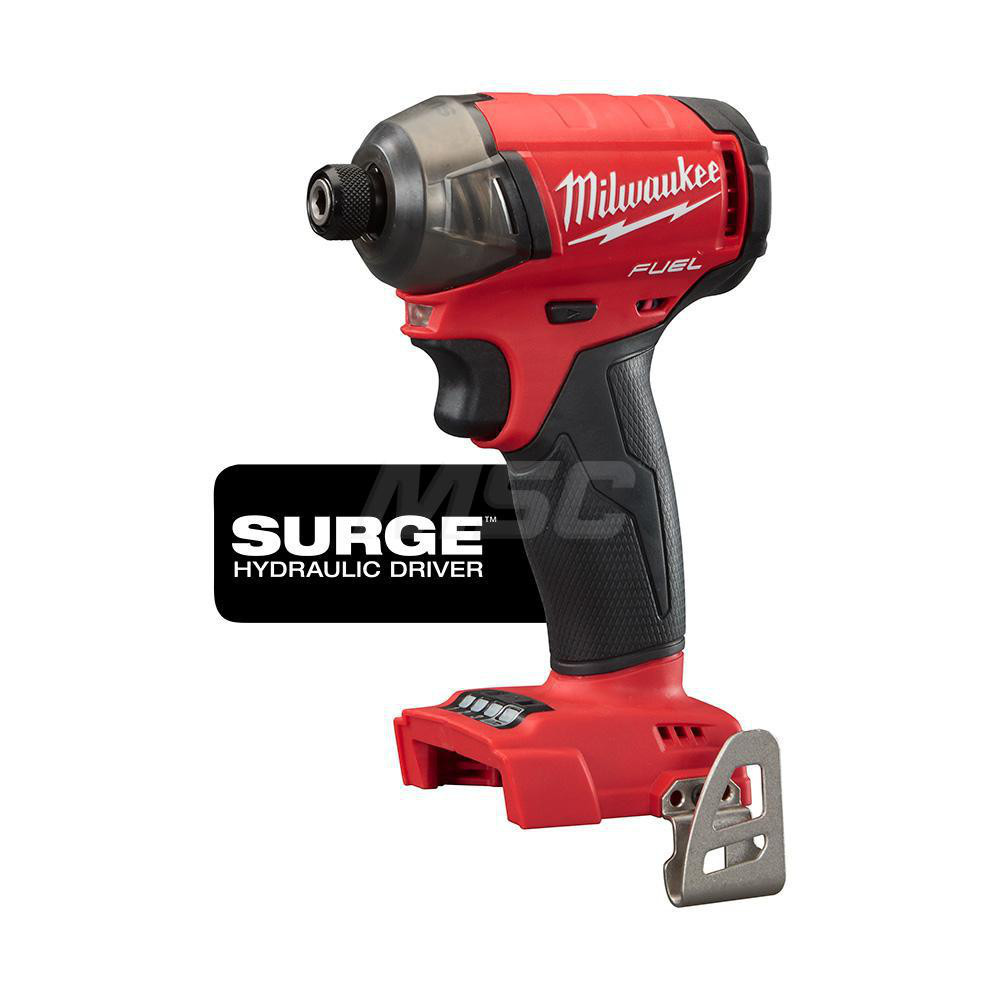 Milwaukee Tool - Cordless Impact Driver: 18V, 1/4" Drive, 3,000 RPM ...