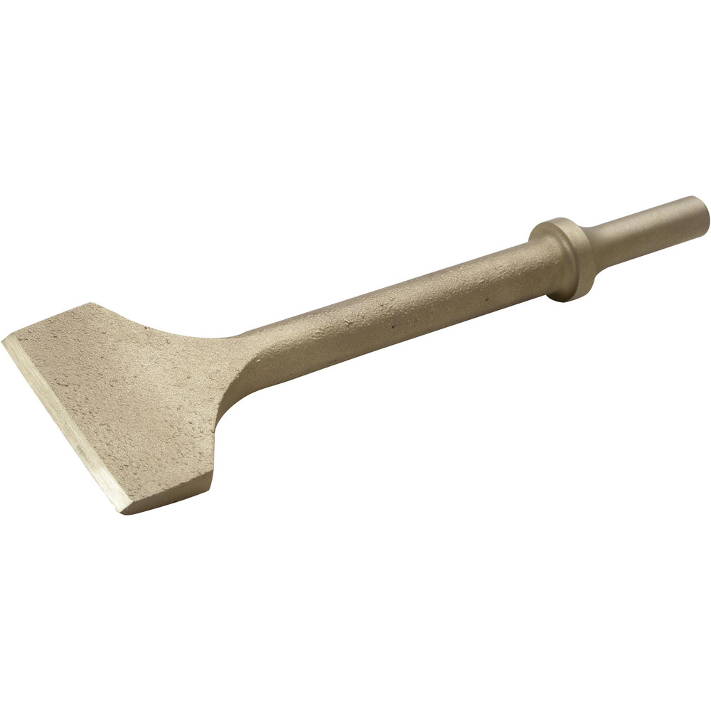 CS Unitec - Pneumatic Chisel: 1-1/4" Blade, Beryllium Copper, Non ...