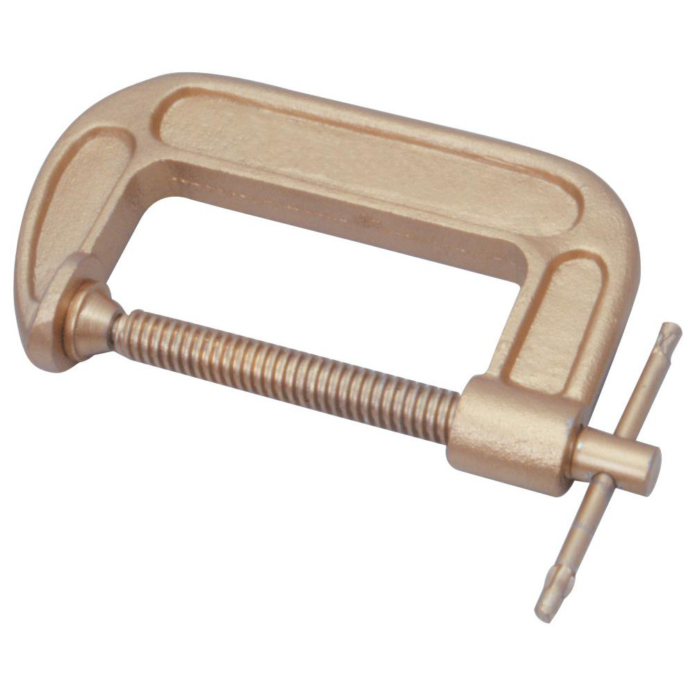 CS Unitec - C-Clamps: Clamp Type: C; Anvil Material: Aluminum Bronze ...