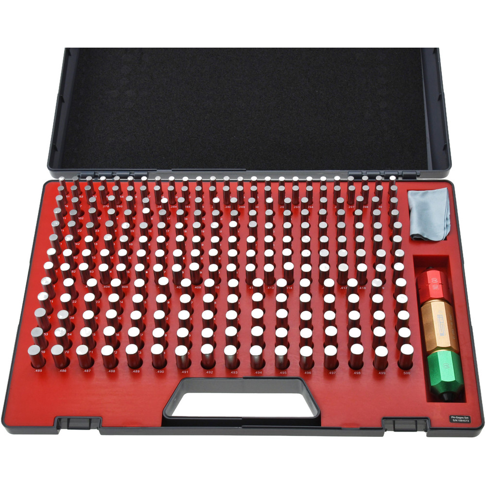 Gage Block Fowler 0.251" - 0.500" Pin Gage Set Steel Metalworking Gage ...
