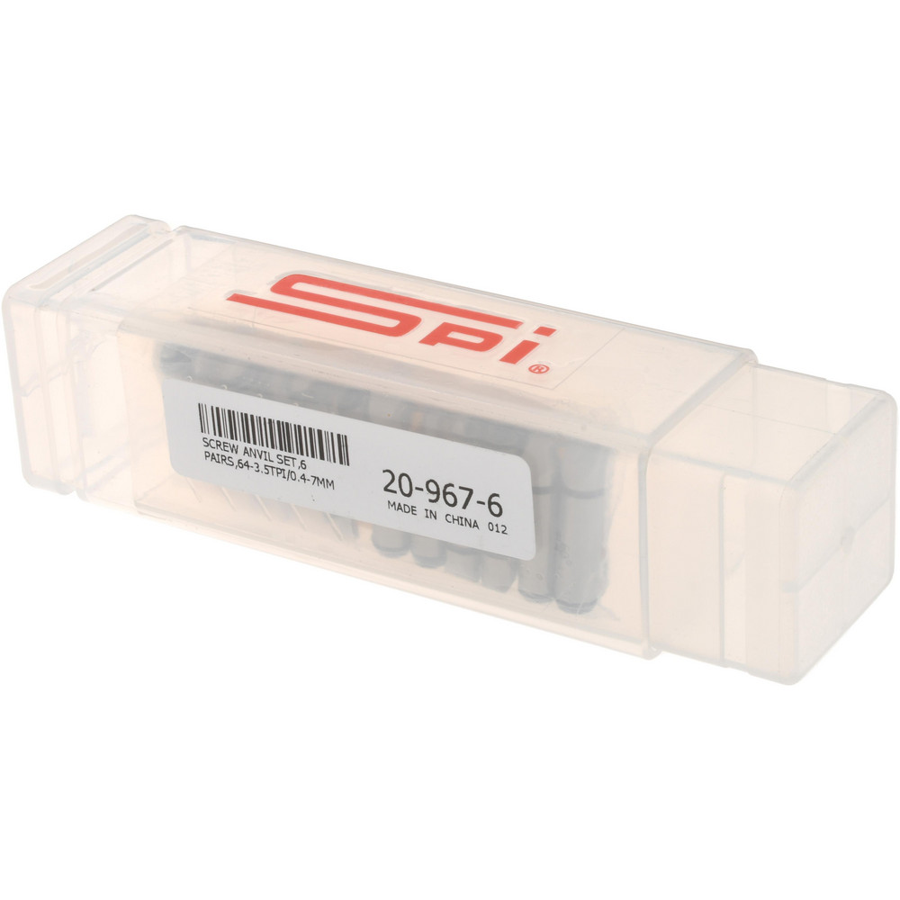 SPI - Screw Micrometer Anvil, 64-3.5 TPI | MSC Direct