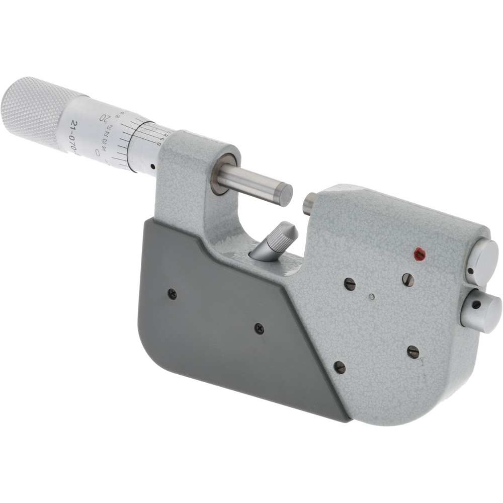 SPI - Mechanical Outside Micrometer: 1" Range, 0.00005" Graduation ...