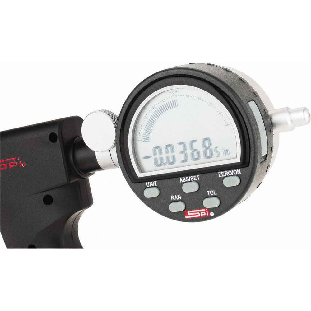 SPI - Electronic Bore Gage: 2 to 2-1/2" Measuring Range, 0.000200 ...