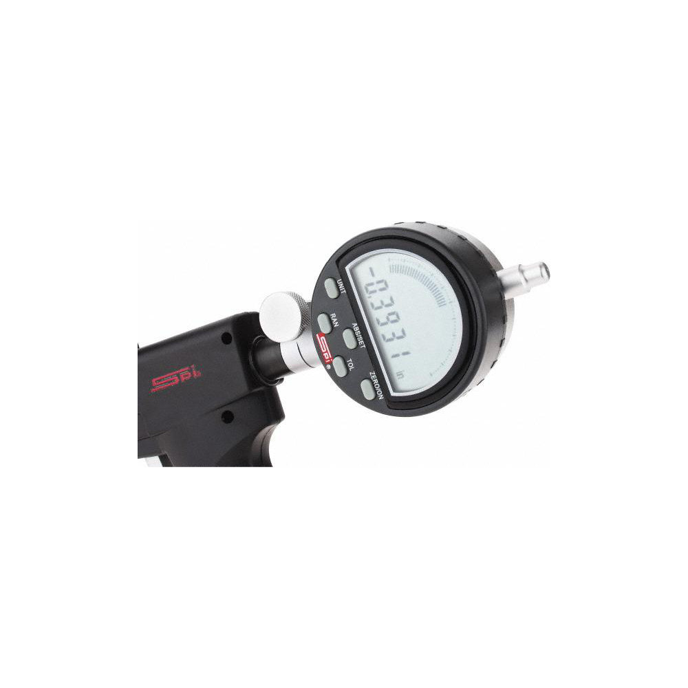 SPI - Electronic Bore Gage: 0.65 to 0.8" Measuring Range, 0.000160 ...