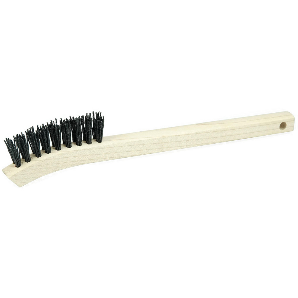 Weiler - Scratch Brush: 2 Row, 9 Column, Ceramic | MSC Direct