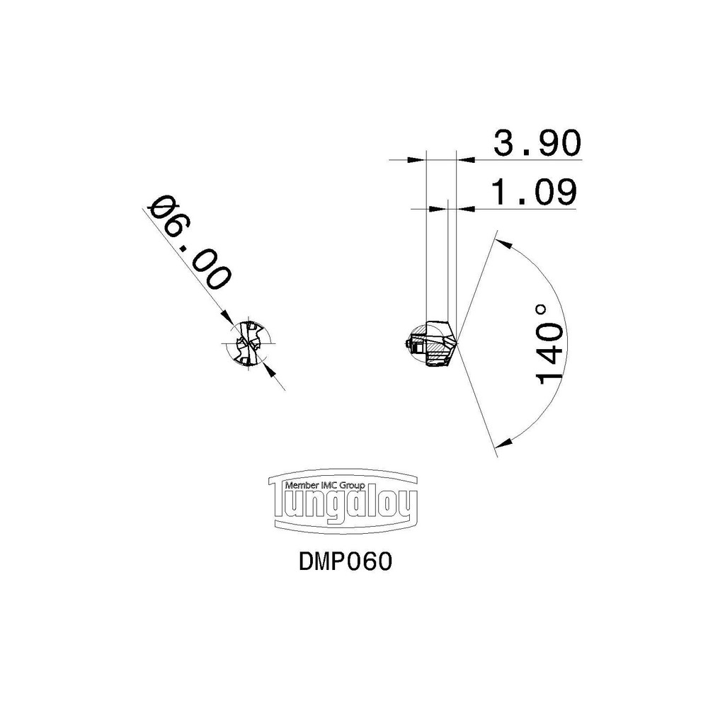 Tungaloy - Indexable Boring Bar: A16Q-SYUBR11-D200, 20.00 mm Min Bore ...