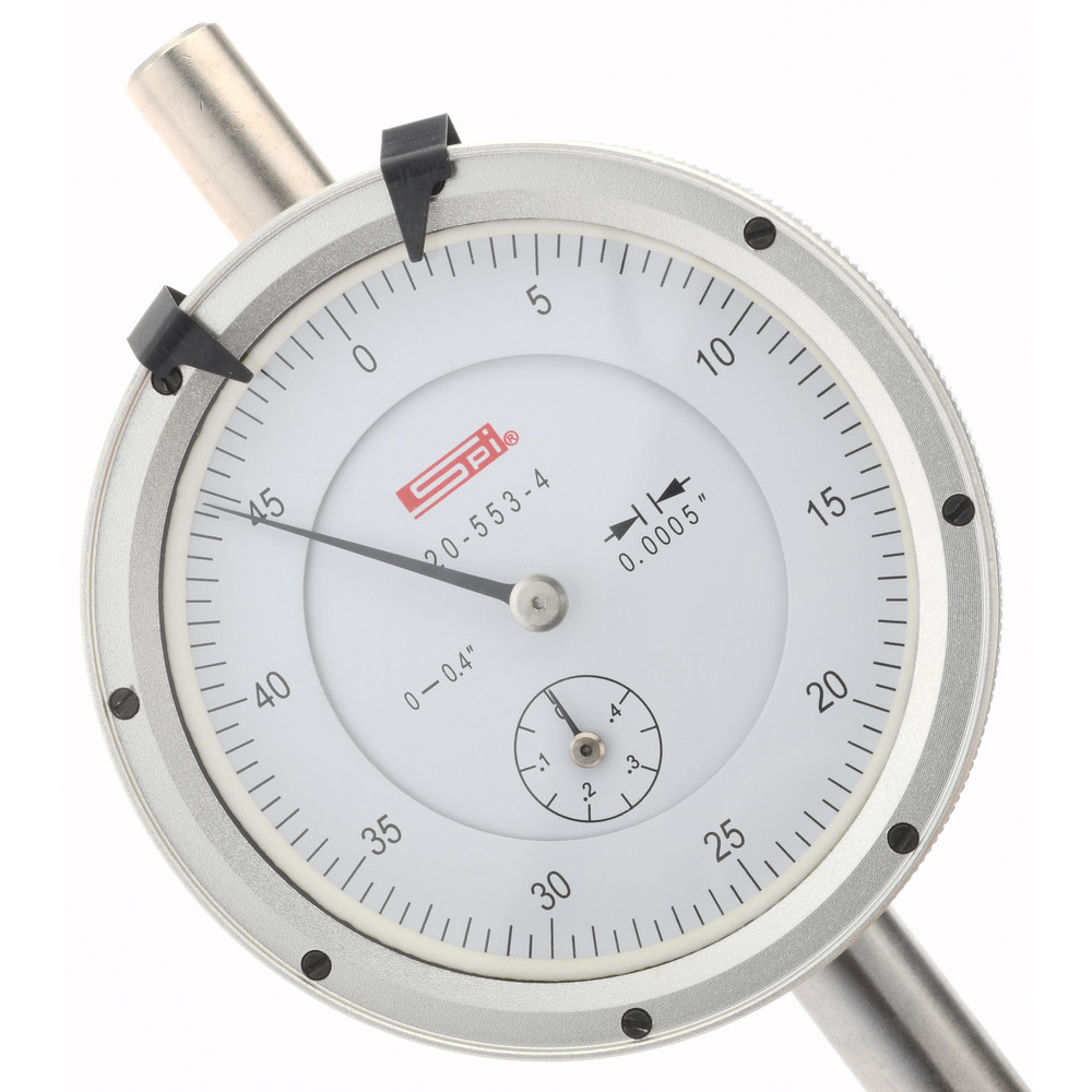 SPI - Dial Drop Indicator: 0.4000" Max Measurement, 0-50 Dial Reading, 0.001500" Accuracy | MSC ...