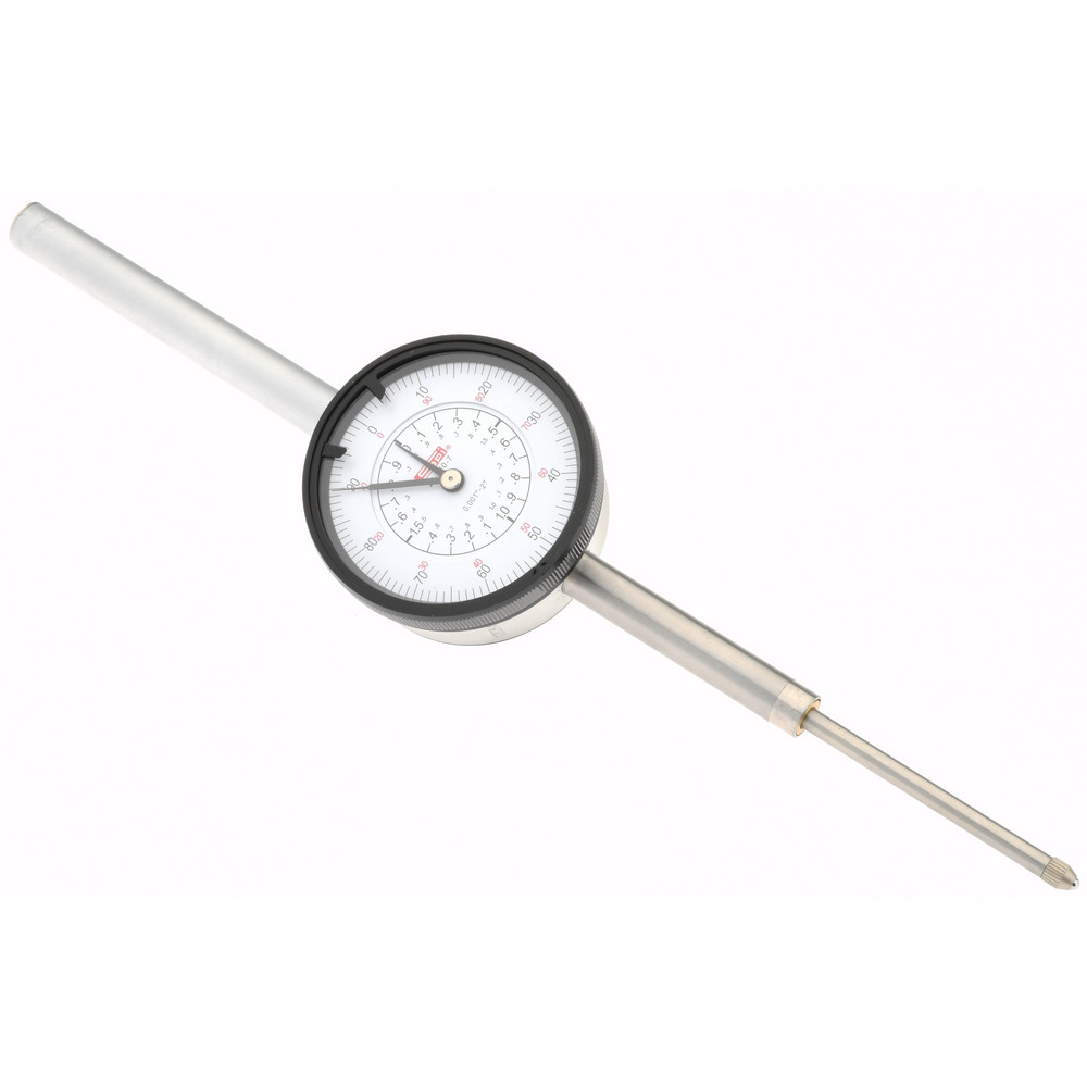 SPI - Dial Drop Indicator: 2.0000" Max Measurement, 0-100 Dial Reading, 0.004000" Accuracy | MSC ...