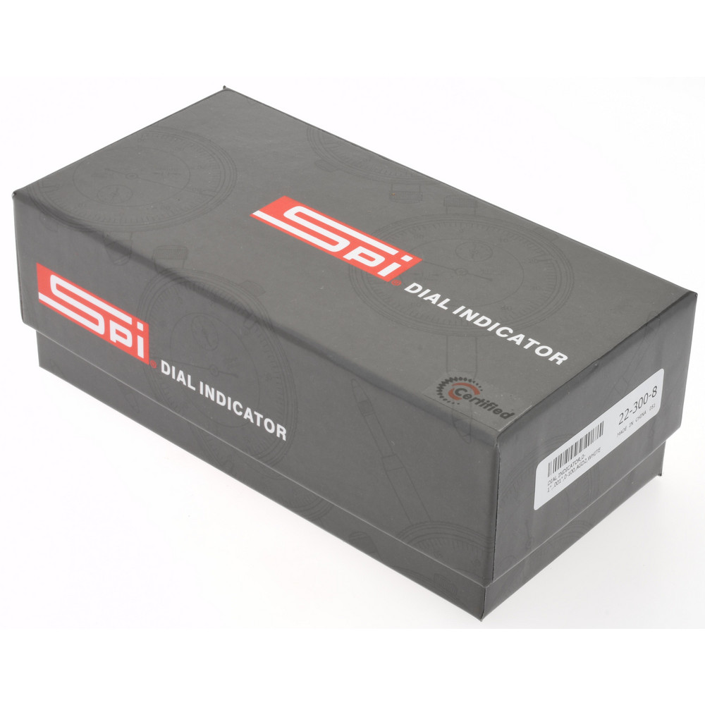 SPI - Dial Drop Indicator: 1.0000" Max Measurement, 0-100 Dial Reading, 0.002000" Accuracy | MSC ...