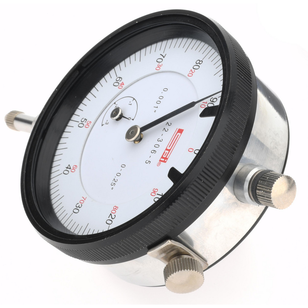 SPI - Dial Drop Indicator: 0.2500" Max Measurement, 0-100 Dial Reading, 0.002000" Accuracy | MSC ...