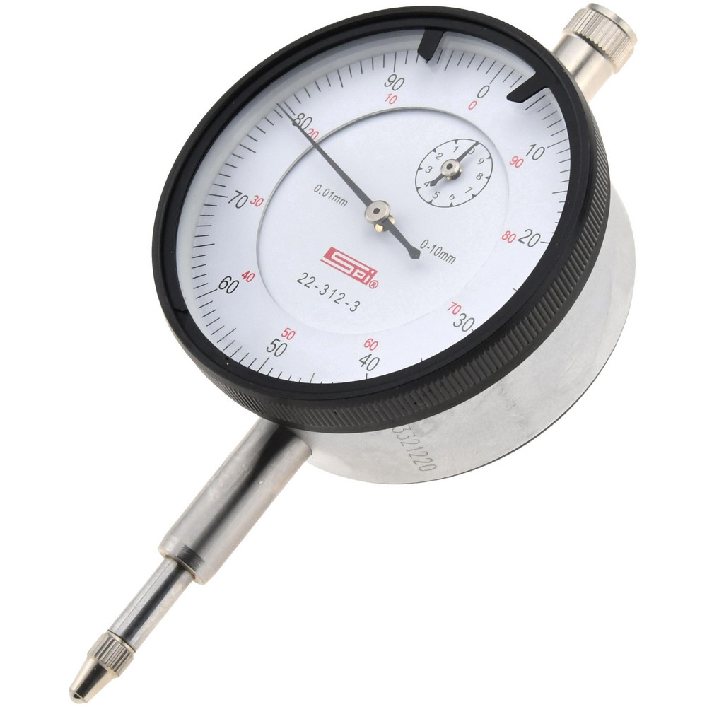 SPI - Dial Drop Indicator: 0-100 Dial Reading, 0.0200 mm Accuracy | MSC Direct