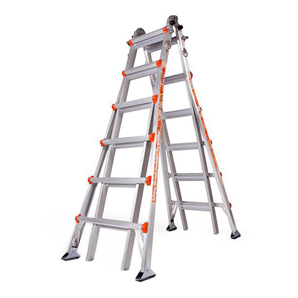 Little Giant Ladder - Multi-Position Ladder: Aluminum, 300 lb Capacity ...