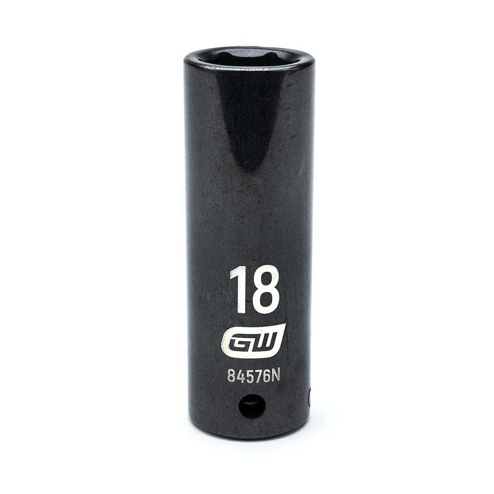 GEARWRENCH - Impact Socket: 1/2" Drive, 18 mm Socket, Hex Drive | MSC ...