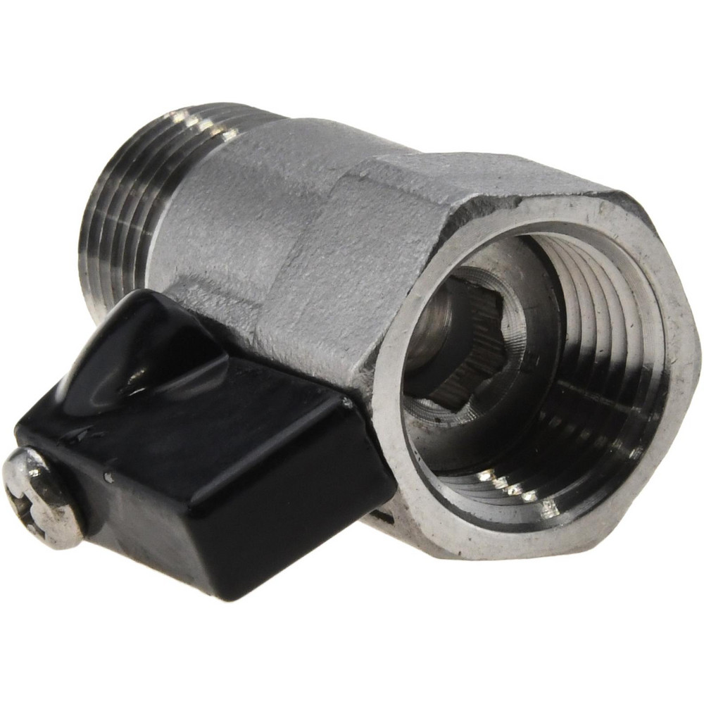 Value Collection - Miniature Manual Ball Valve: 1/2" Pipe, Standard ...