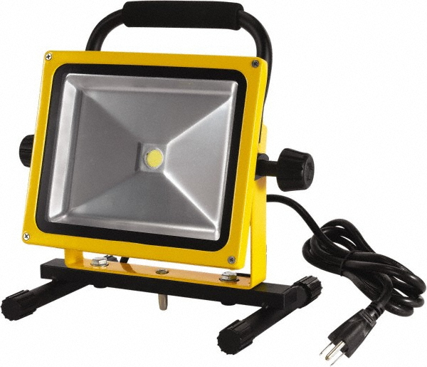Value Collection - 120 Volt, 38 Watt, Electric, LED Portable Floor Work ...