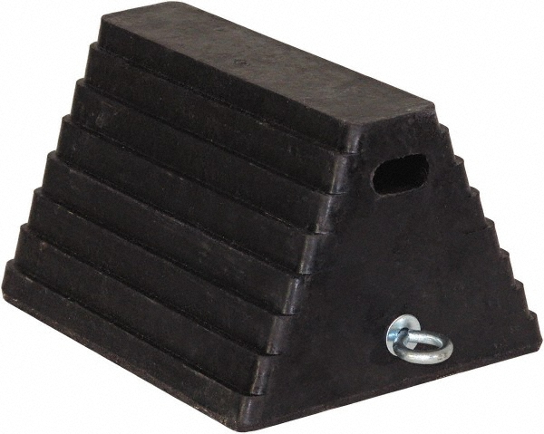 Buyers Products - 10" Wide x 6" High x 8" Deep, Rubber Wheel Chock ...