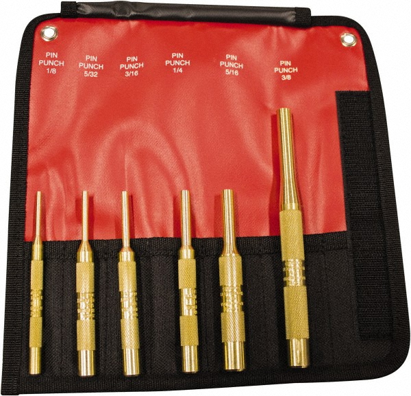 Mayhew - Pin Punch Set: 6 Pc | MSC Direct