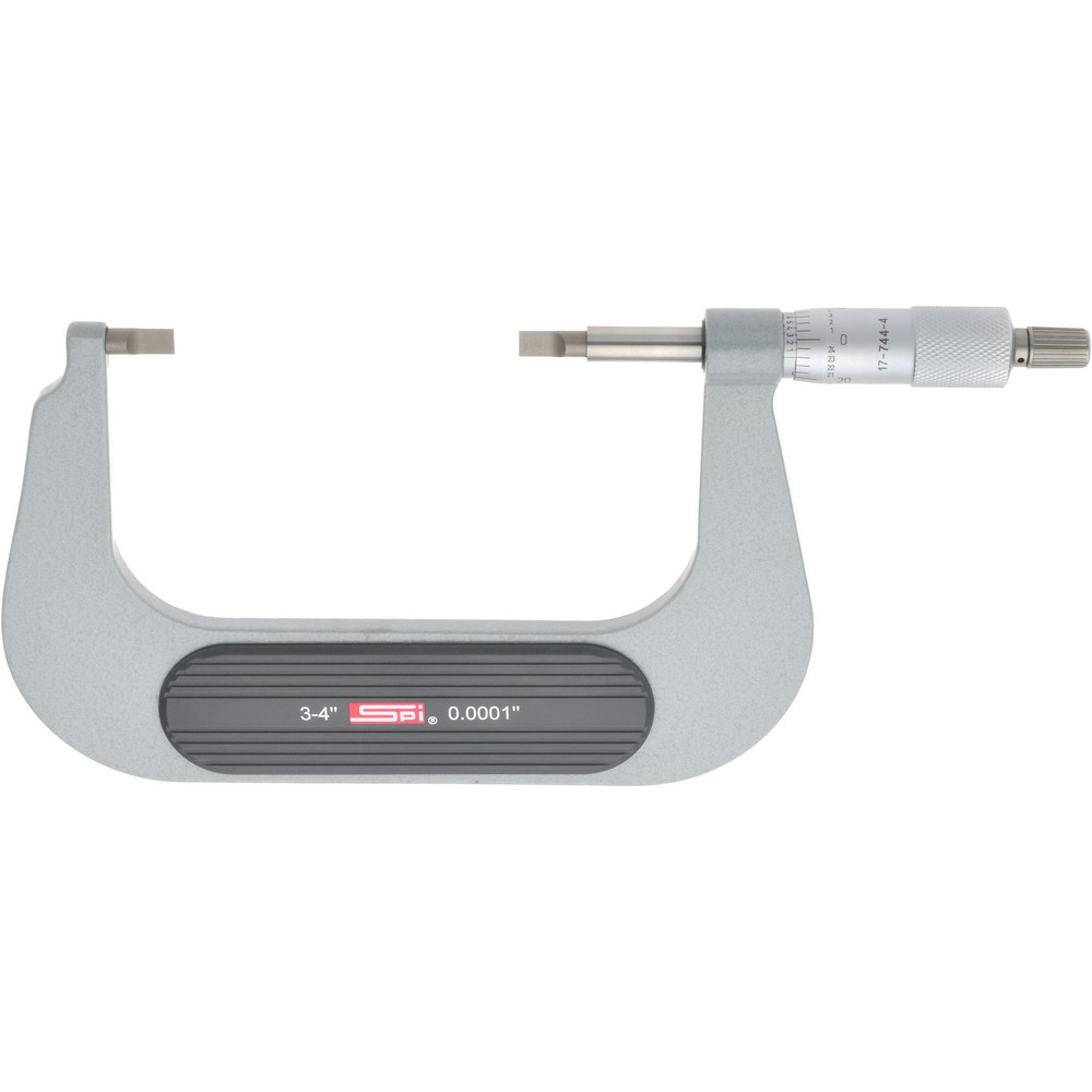 SPI - Blade Micrometer: Mechanical, 3 to 4" | MSC Direct