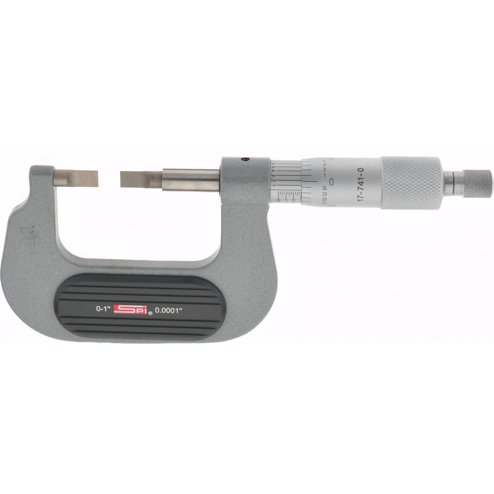 SPI - Blade Micrometer: Mechanical, 1" Max | MSC Direct