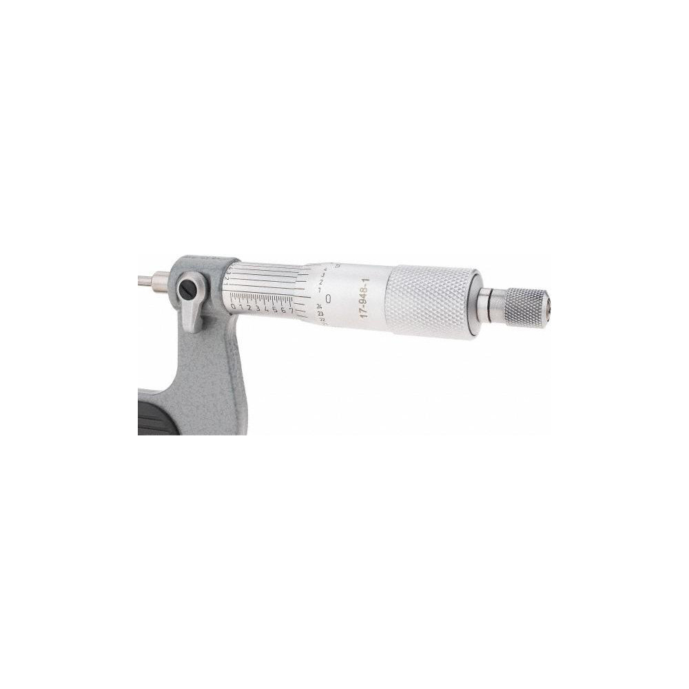 SPI - 0 to 1 Inch, 1.26 Inch Throat Depth, Mechanical Spline Micrometer ...