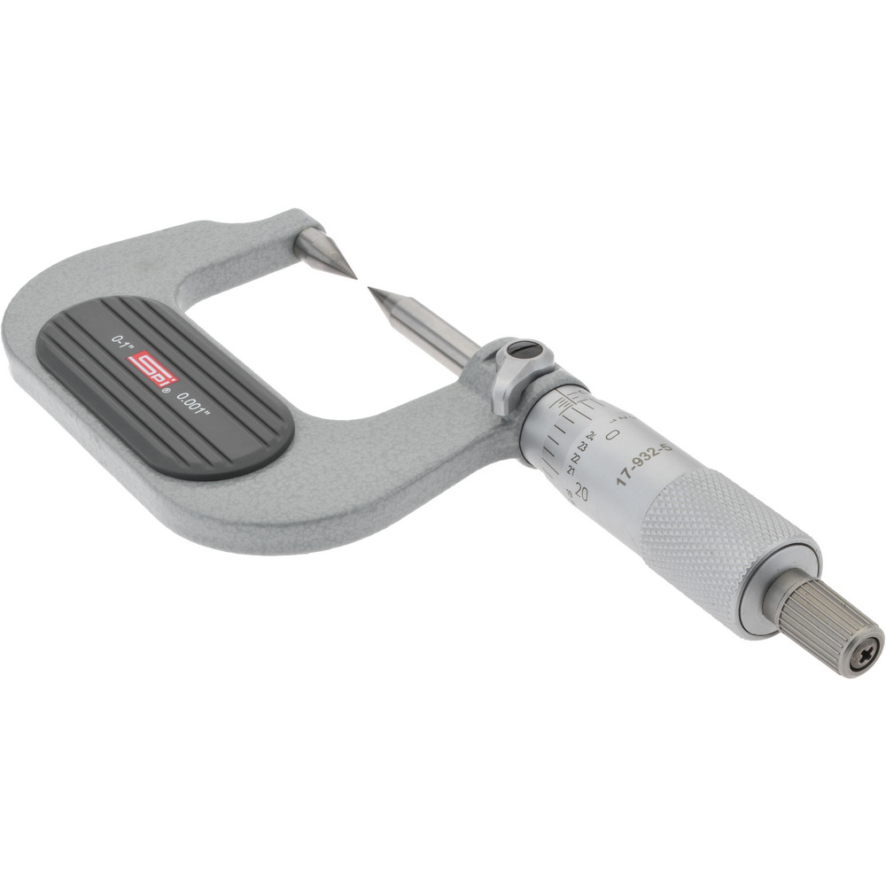 SPI - 1 Inch, Ratchet Stop, Mechanical Point Micrometer | MSC Direct