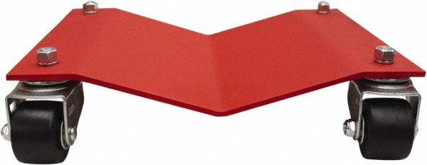 Merrick Machine - V-Grooved Dolly: Steel Top | MSC Direct