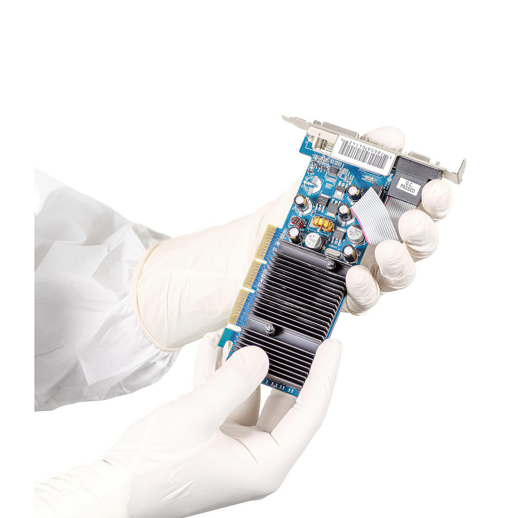 Ansell - Disposable Gloves: Series 73-500, Size Small, 6.2900 mil ...