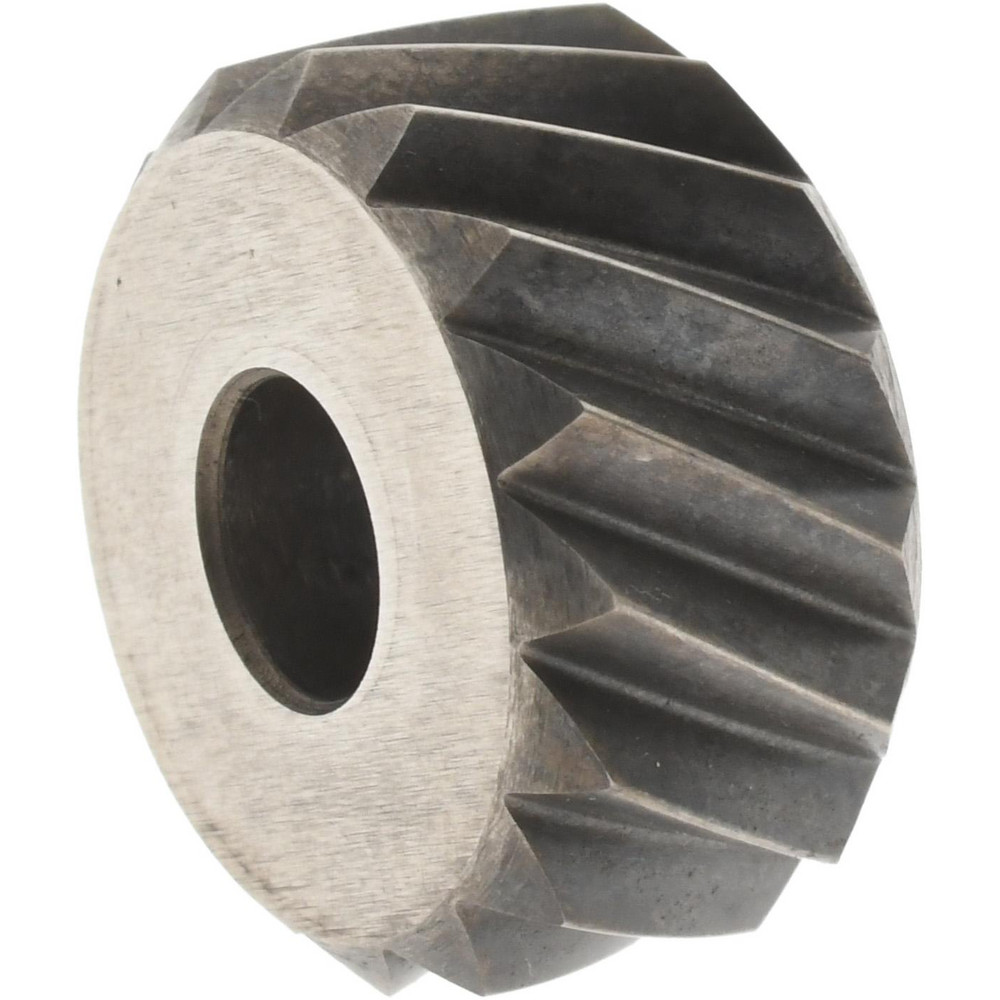 Made in USA - Beveled Face Knurl Wheel: 3/4" Dia, 90 ° Tooth Angle, 8 ...