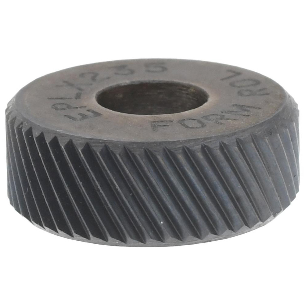 Value Collection - Beveled Face Knurl Wheel: 1/2" Dia, 90 ° Tooth Angle ...