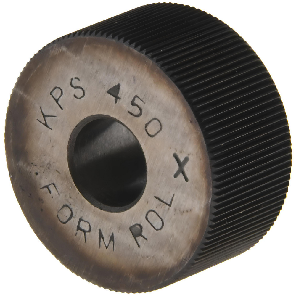 Made in USA - Beveled Face Knurl Wheel: 3/4" Dia, 70 ° Tooth Angle, 50 ...