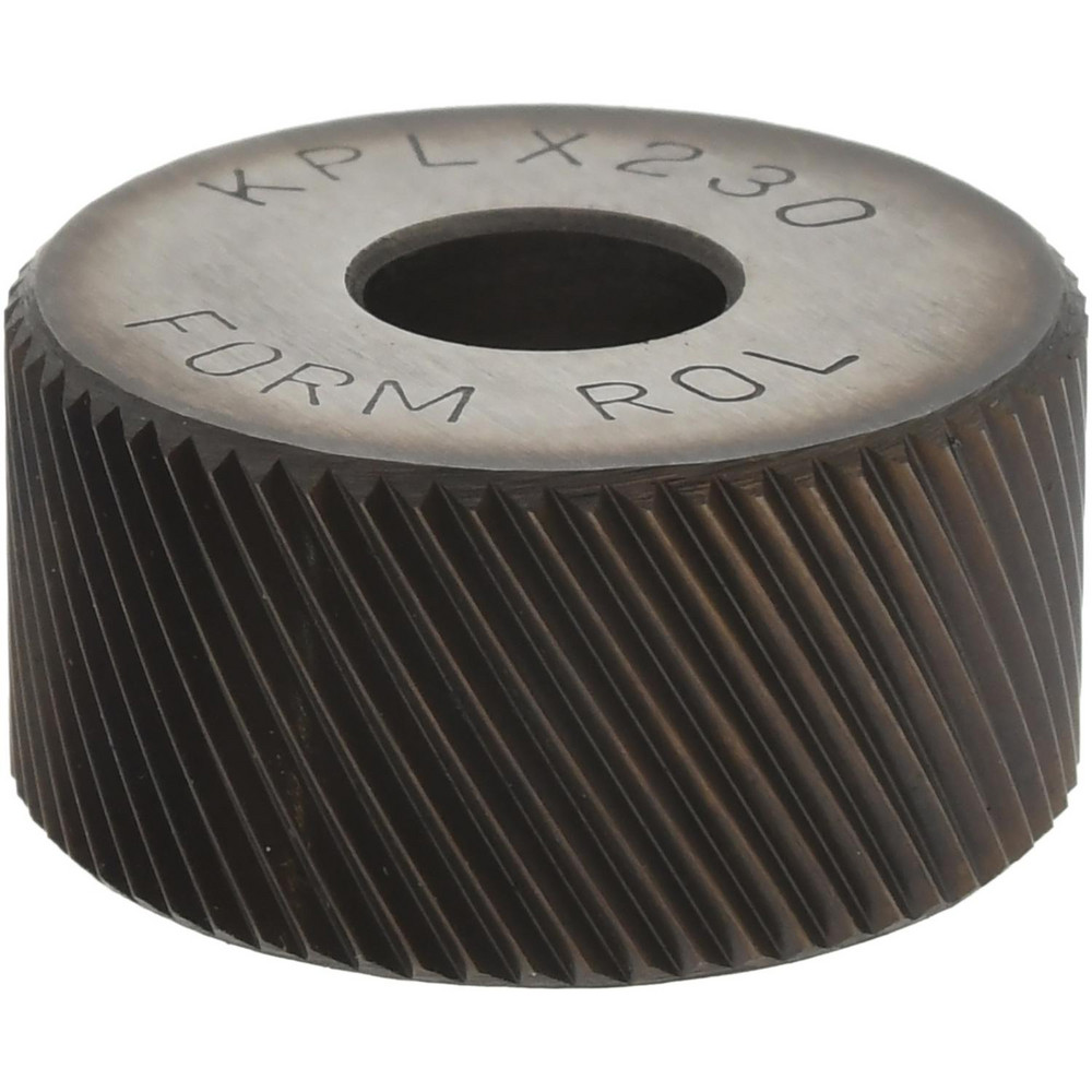 Made in USA - Beveled Face Knurl Wheel: 3/4" Dia, 90 ° Tooth Angle, 30 ...