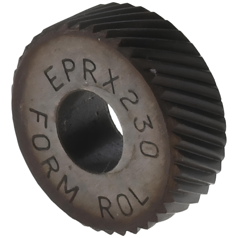 Made in USA - Beveled Face Knurl Wheel: 1/2" Dia, 90 ° Tooth Angle, 30 ...