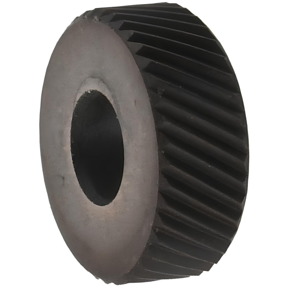 Made in USA - Beveled Face Knurl Wheel: 1/2" Dia, 90 ° Tooth Angle, 30 ...