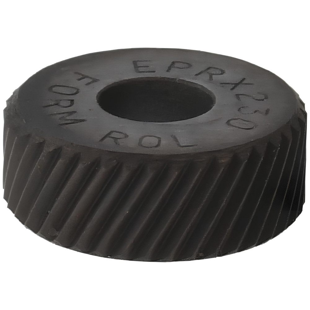 Made in USA - Beveled Face Knurl Wheel: 1/2" Dia, 90 ° Tooth Angle, 30 ...