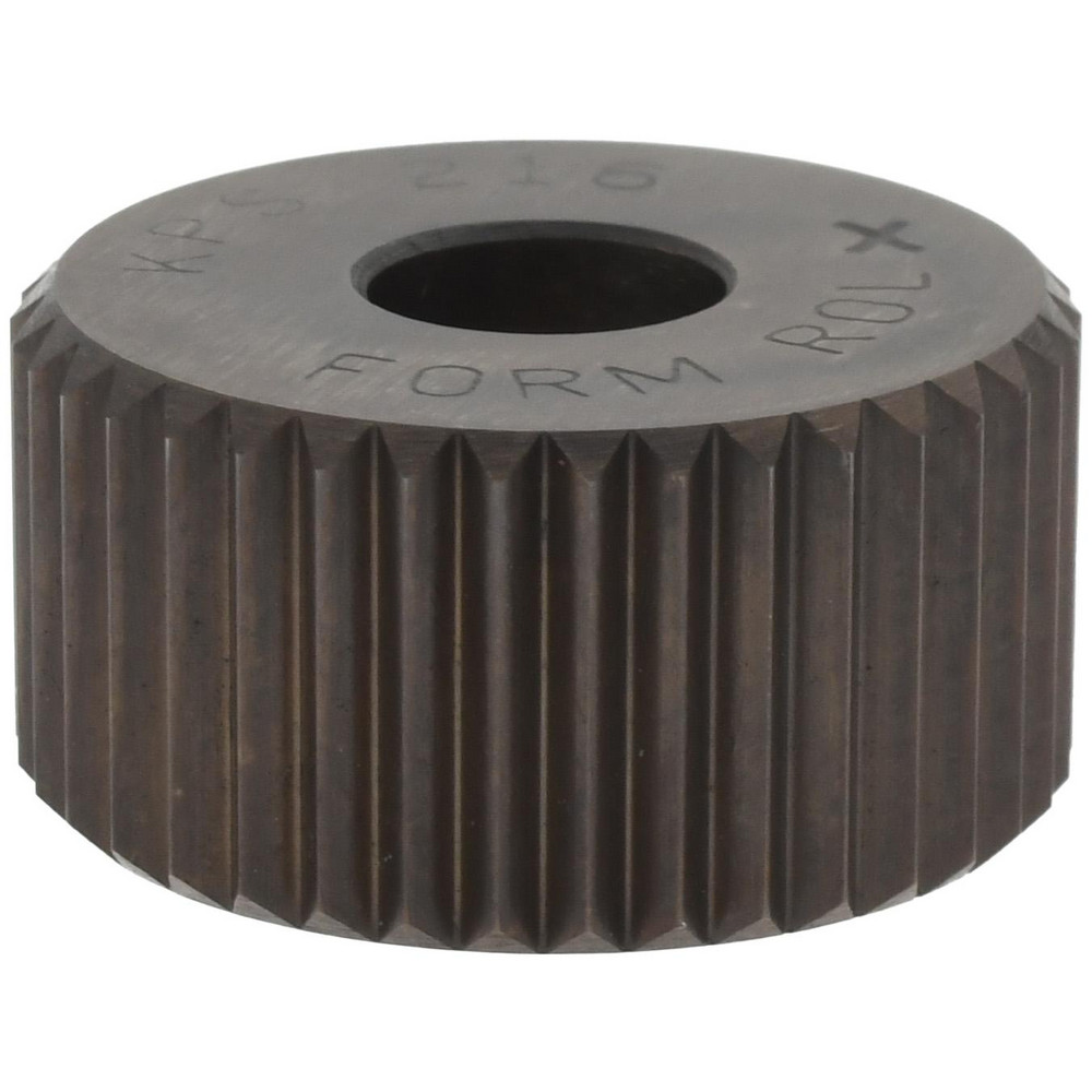 Made in USA - Beveled Face Knurl Wheel: 3/4" Dia, 90 ° Tooth Angle, 16 ...