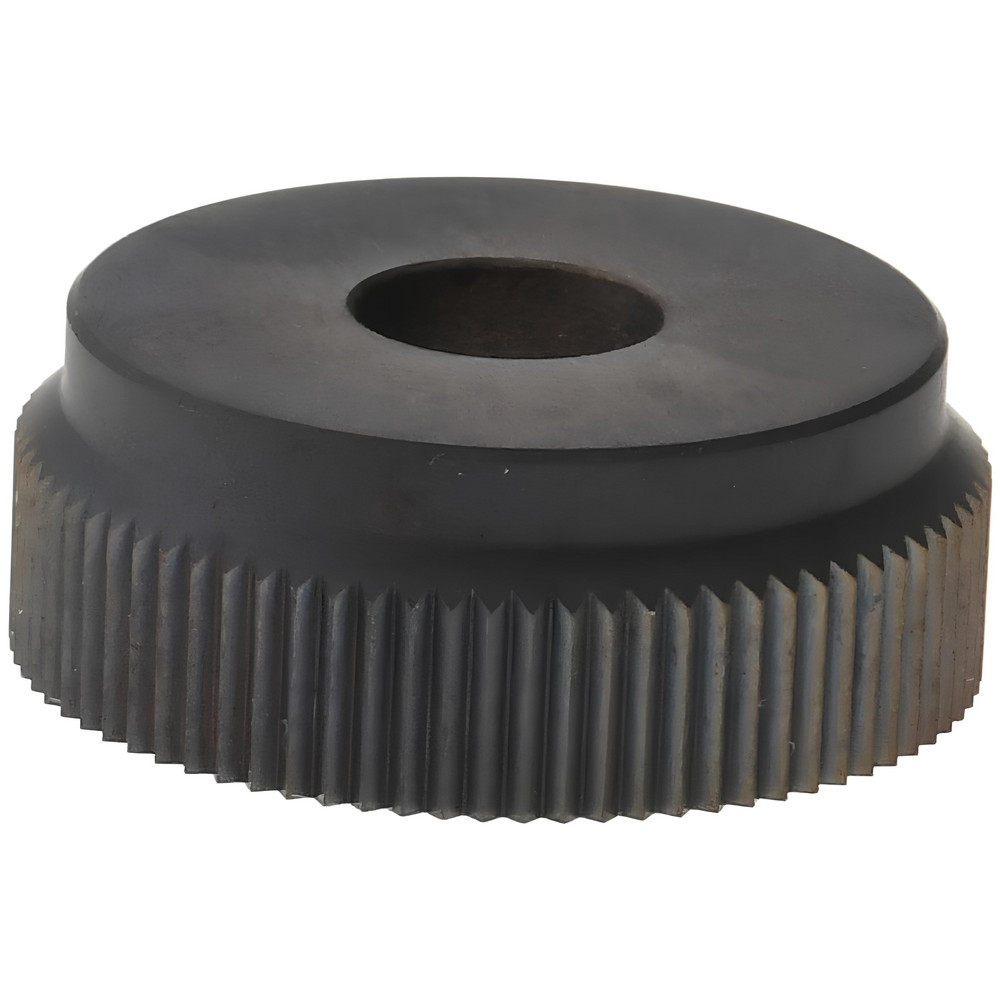 Made in USA - Beveled Face Knurl Wheel: 1" Dia, 90 ° Tooth Angle, 25 ...