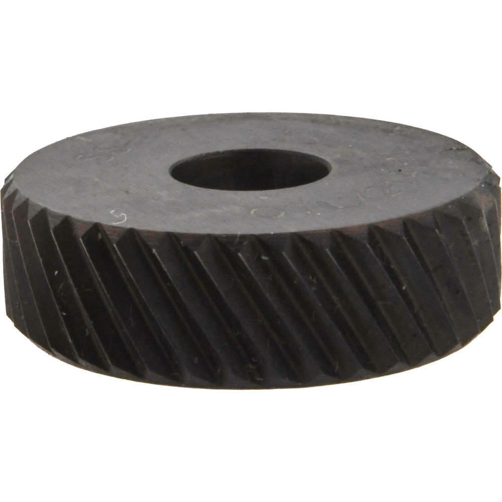 Made in USA - Beveled Face Knurl Wheel: 1" Dia, 90 ° Tooth Angle, 14 ...