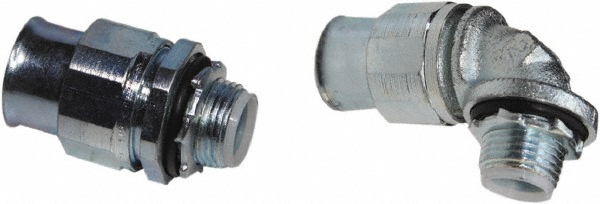 Anaconda Sealtite - Conduit Connector: For Liquid-Tight, Zinc-Plated ...