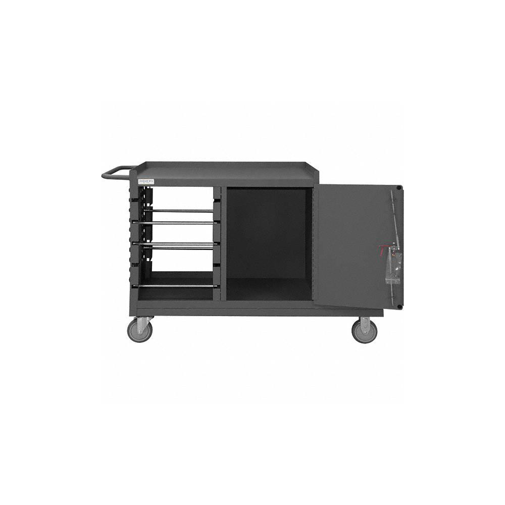 Durham - Wire Spool Utility Cart: Steel, Gray | MSC Industrial Supply Co.