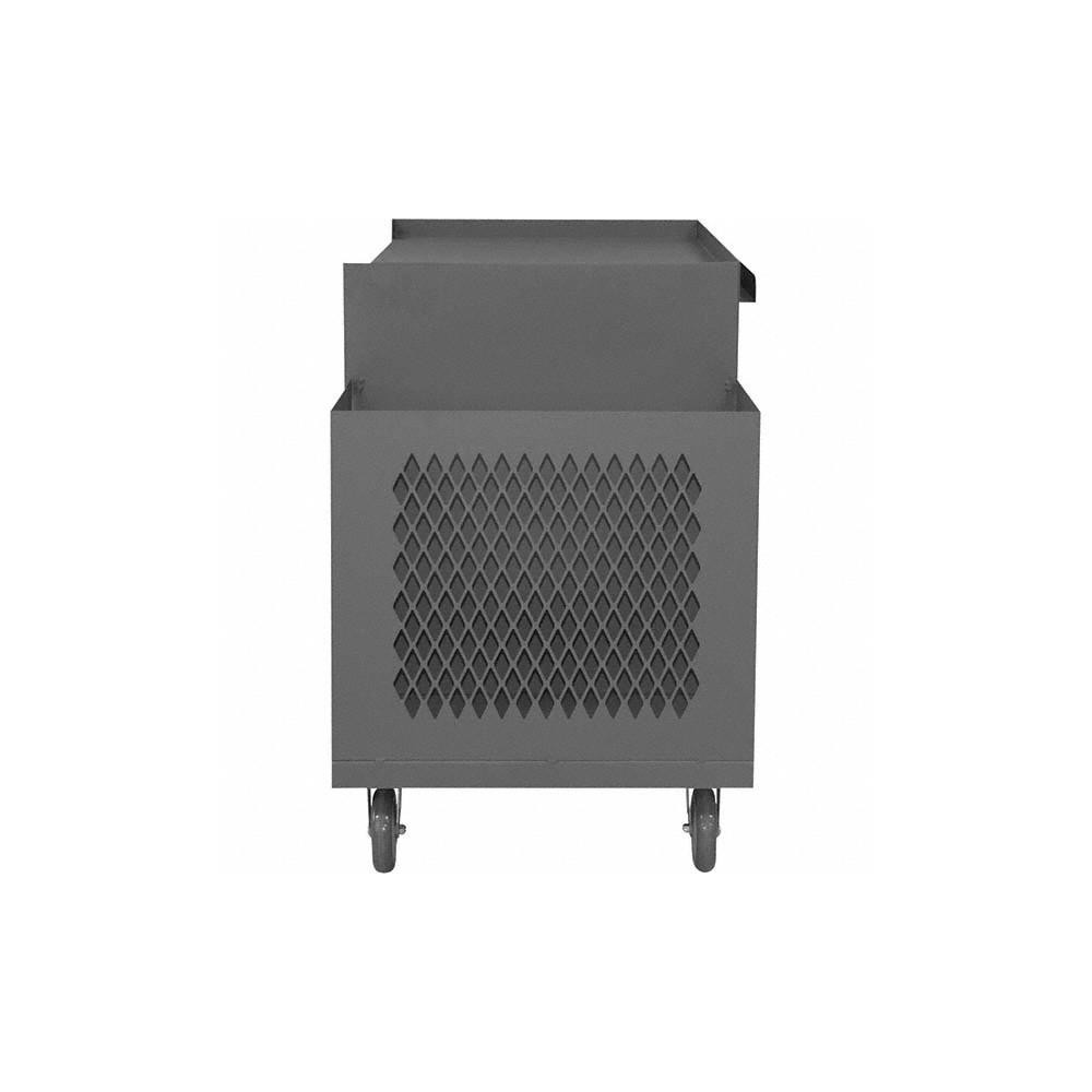 Durham - Wire Spool Utility Cart: Steel, Gray | MSC Industrial Supply Co.