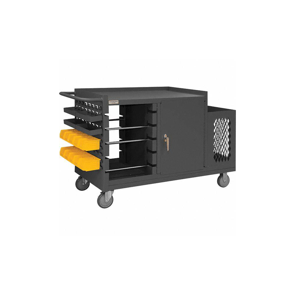 Durham - Wire Spool Utility Cart: Steel, Gray | MSC Industrial Supply Co.