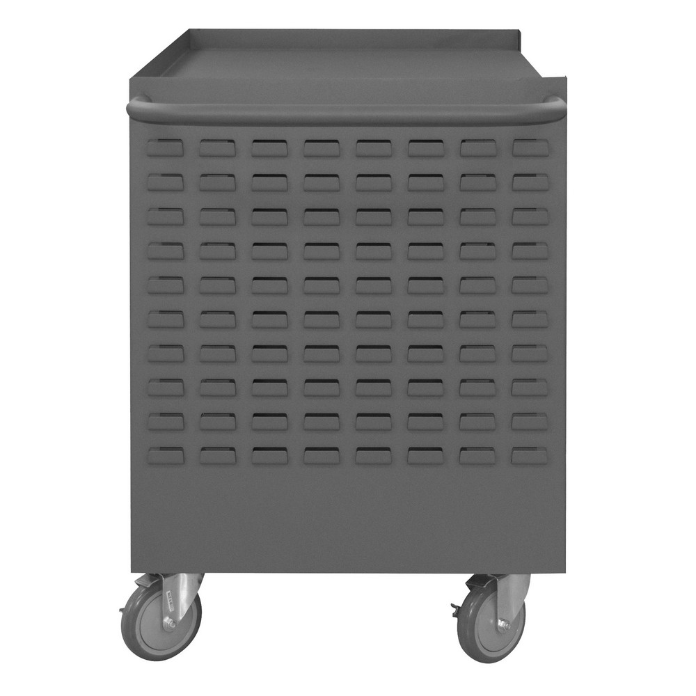 Durham - Wire Reel Utility Cart: Steel, Gray | MSC Direct