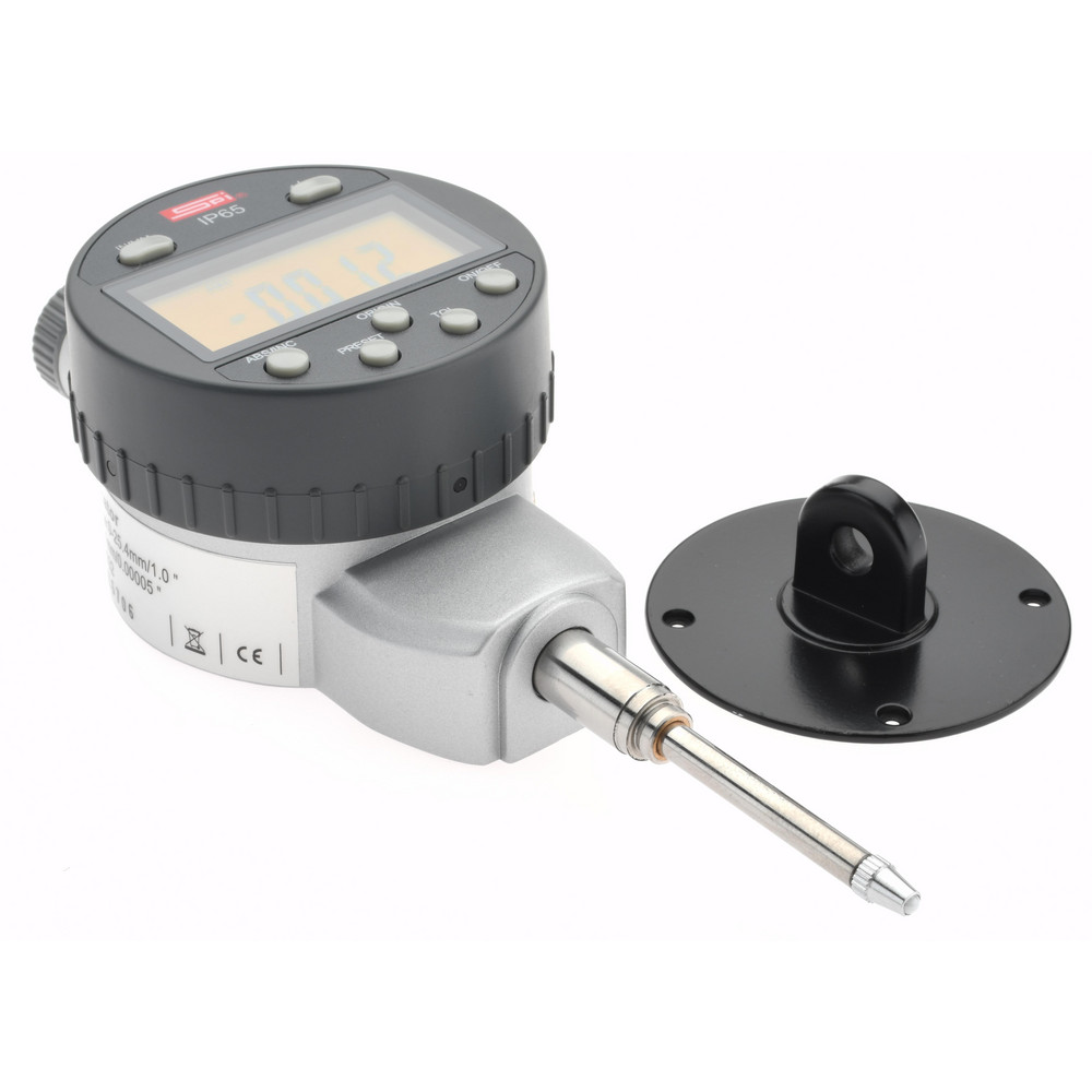 SPI - Digital Electronic Drop Indicator: 1" Max, 0.000200" Accuracy ...