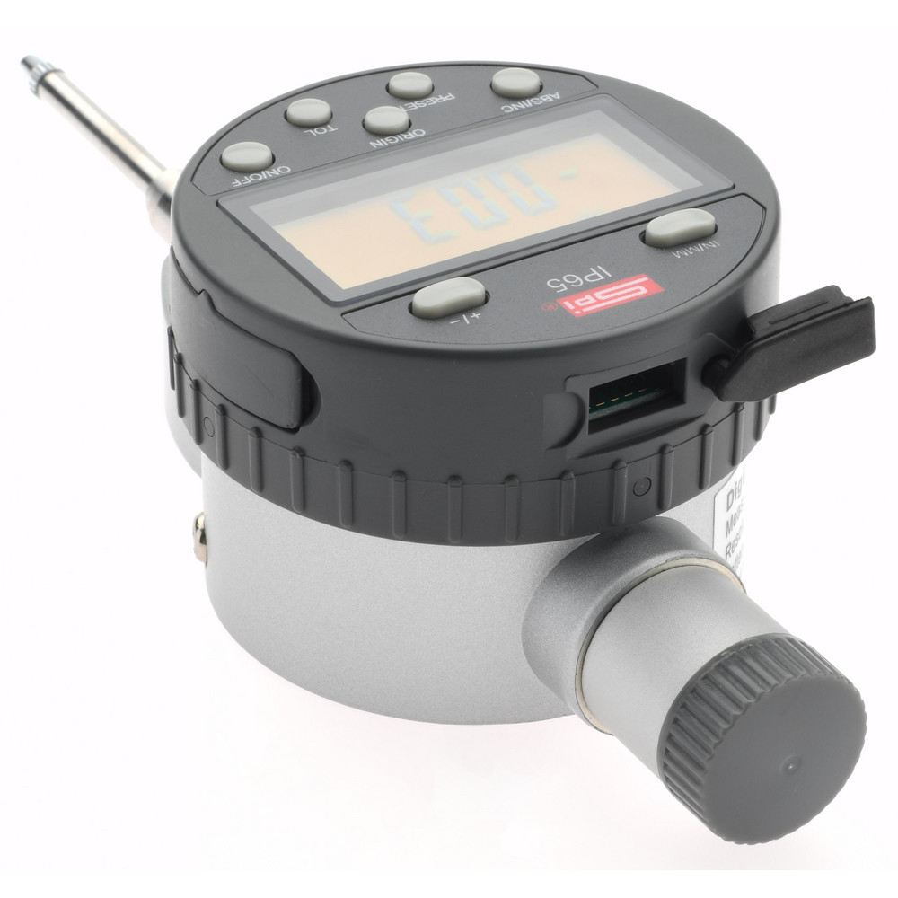 SPI - Digital Electronic Drop Indicator: 1" Max, 0.001200" Accuracy ...