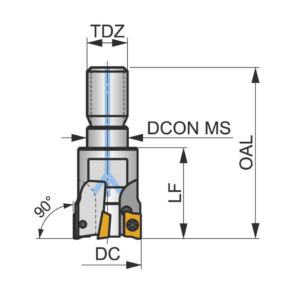 Dormer Pramet - Modular Milling Heads: System Size: M10; Cutting ...