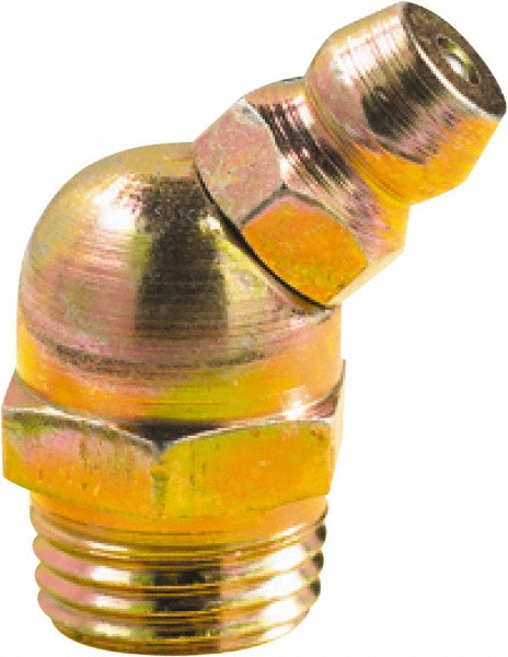 lumax - Grease Fitting Adapter: 45 ° Head Angle | MSC Direct