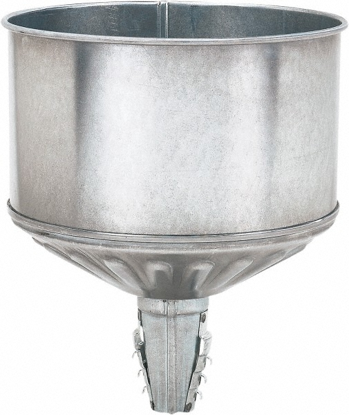 lumax - 256 oz Capacity Steel Funnel | MSC Direct