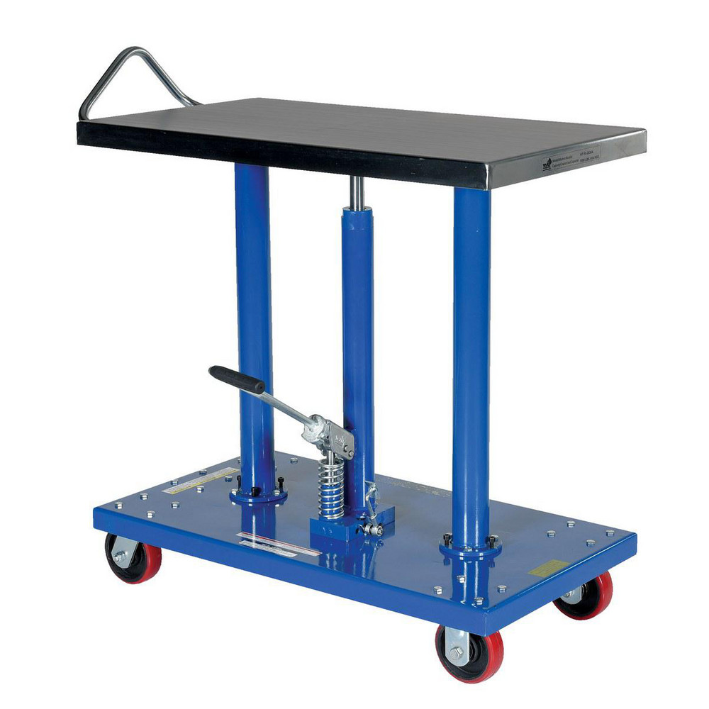 Vestil - Mobile Air Lift Table: 1,000 lb Capacity, 36" Lift Height, 20 ...